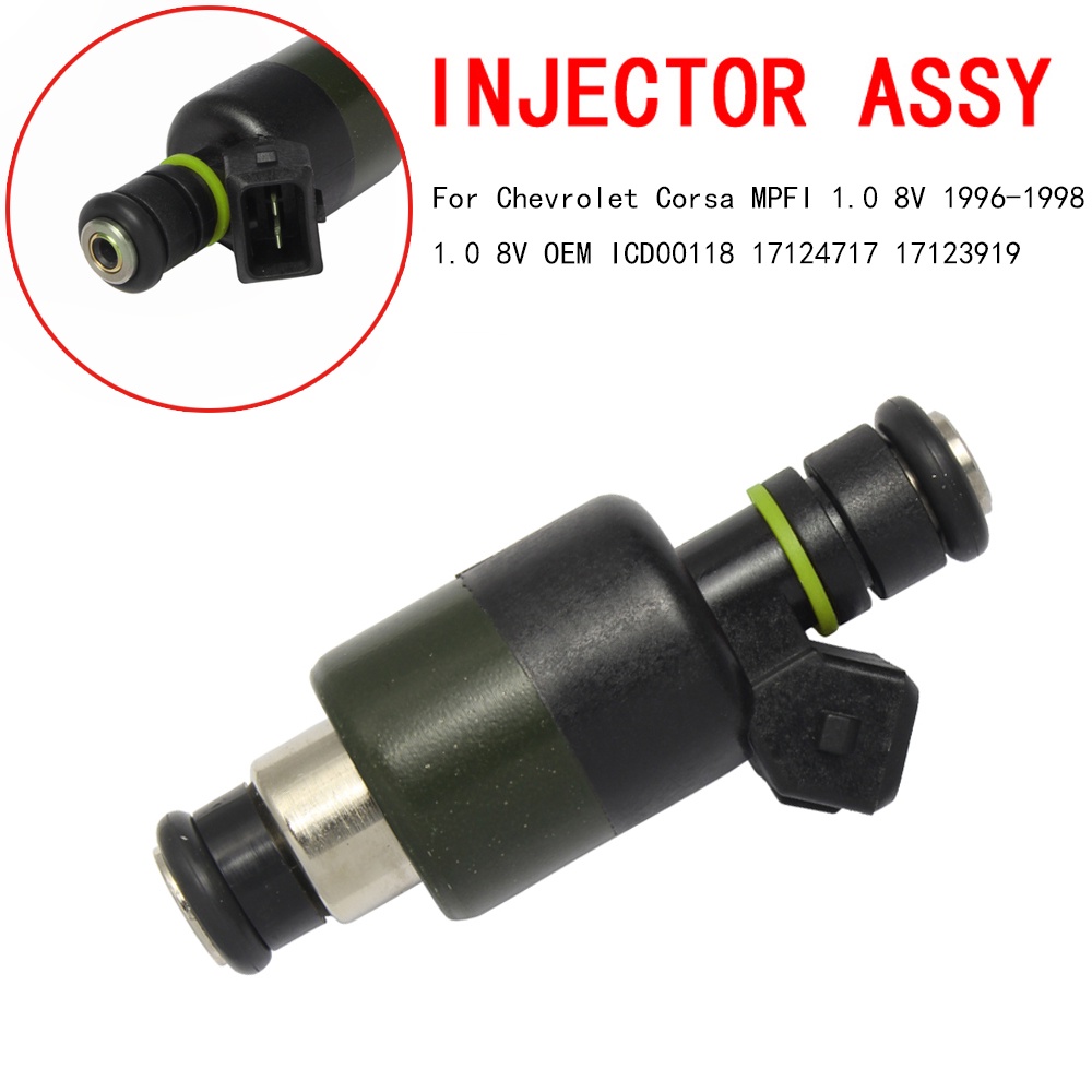 Bicos Injetores Corsa Hatch 1.0 8v Mpfi Gasolina. 17123919/ ICD00118 ...