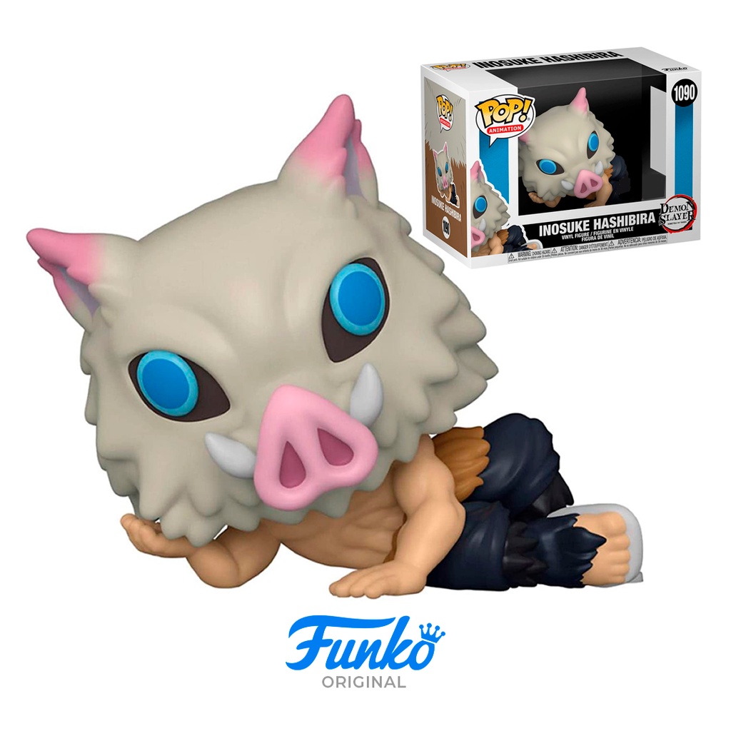 Boneco Funko Pop Demons Slayer Inosuke Hashibira 1090 Original | Shopee ...