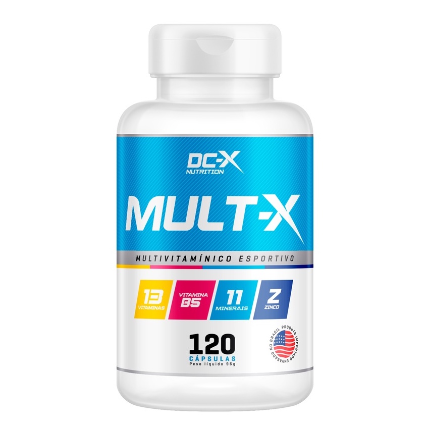 Mult X Dcx 120 Caps | Shopee Brasil