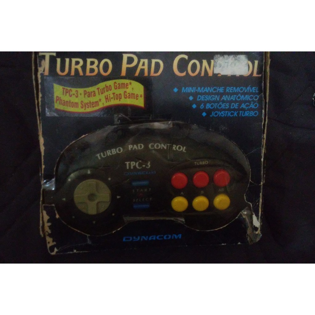 Controle/joystick Dynacom Tpc-3: Turbo Game/phanton/hitop | Shopee Brasil