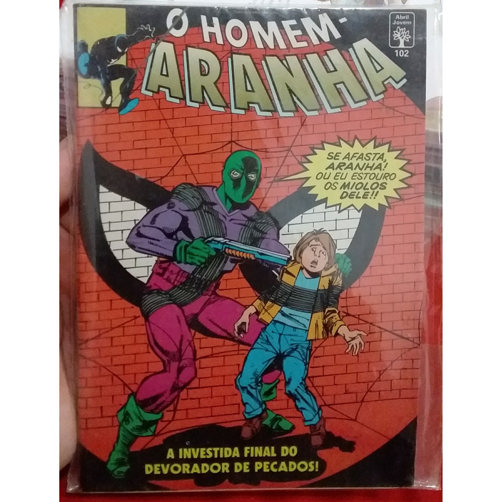 Homem-Aranha 102 (Formatinho Abril) | Shopee Brasil