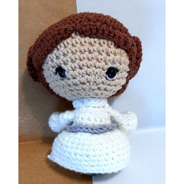 Princesa Léia - Star Wars boneca amigurumi | Shopee Brasil