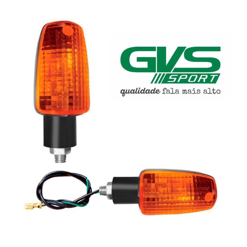 Pisca Titan 125/150 Ks Lente Laranja S/lâmpada D/D T/E - GVS | Shopee ...