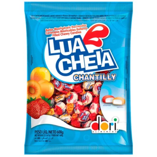 Bala Lua Cheia Chantilly 600g | Shopee Brasil