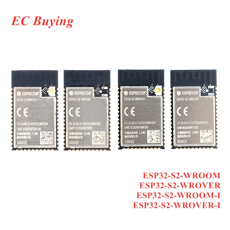 ESP32-S2-WROOM-I WROVER 4MB ESP32 S2 32bit Módulo Sem Fio WiFi MCU | Shopee Brasil