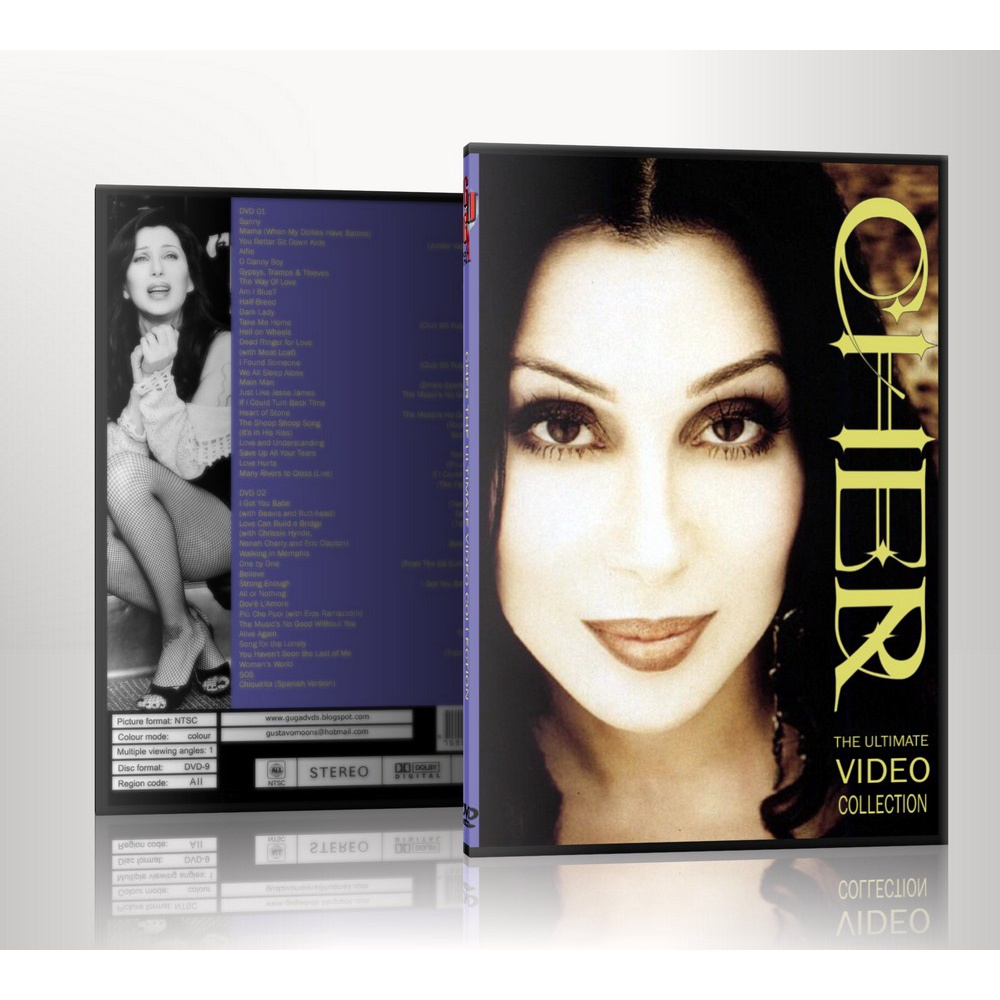 DVD Cher Todos Os Videoclipes | Shopee Brasil