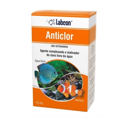 Alcon Labcon Anti Cloro Anticlor Para Aquarios 15 Ml | Shopee Brasil