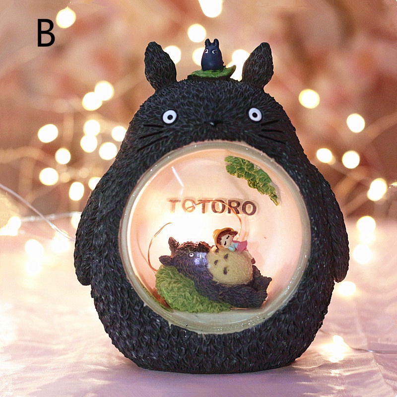 Miyazaki Totoro Star Lamp Small Night Lamp Table Lamp Home Decoration ...