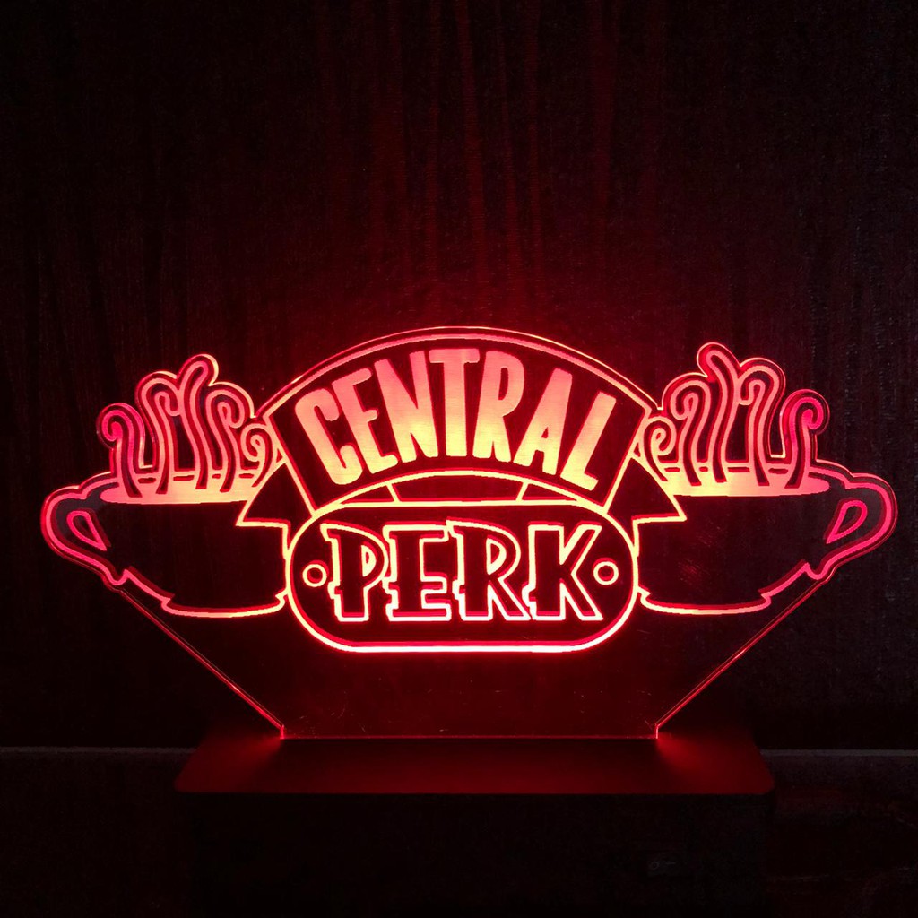 Luminária Led, Friends, Série, Seriado, Presente, Decoreção, 16 cores ...