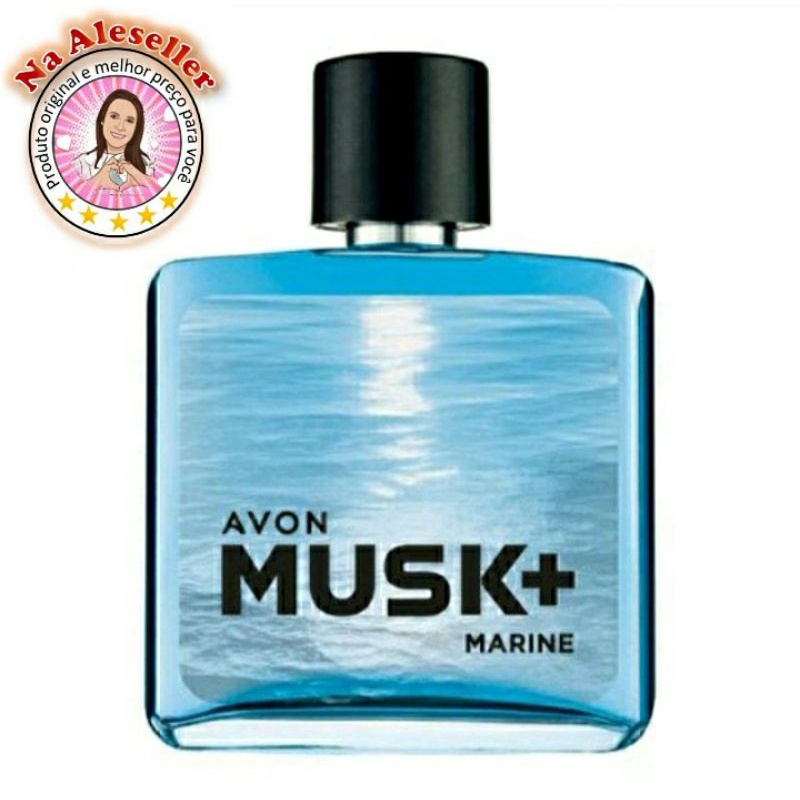 Perfume Musk Marine Avon 75 ml | Shopee Brasil