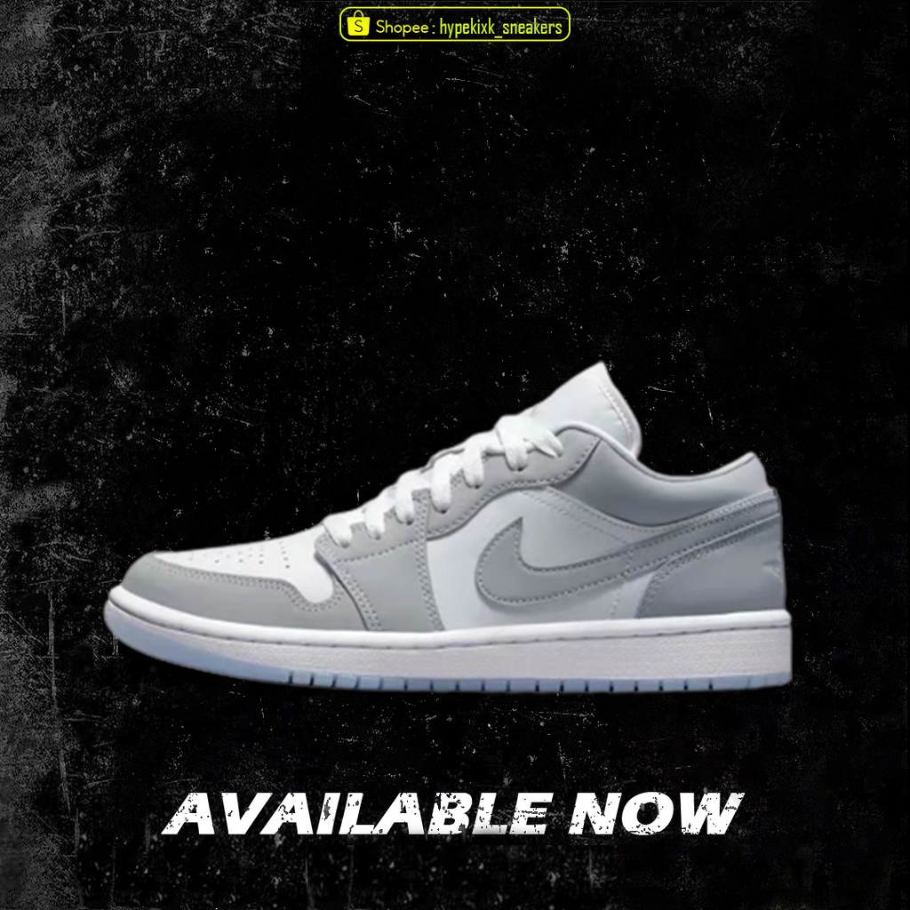 Nike Air Jordan 1 Baixo Lobo Cinza DC0774 105 (Originals Qualidade 100 ...