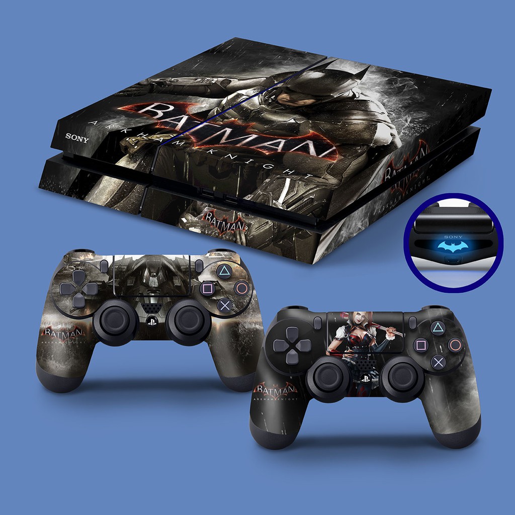 Skin Playstation 4 Fat Ps4 Adesivo Batman Arkham Knight - Faz a Boa!
