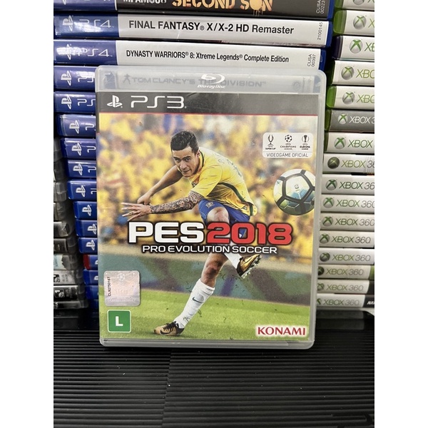 PES 2018 Ps3 - Mídia física original | Shopee Brasil