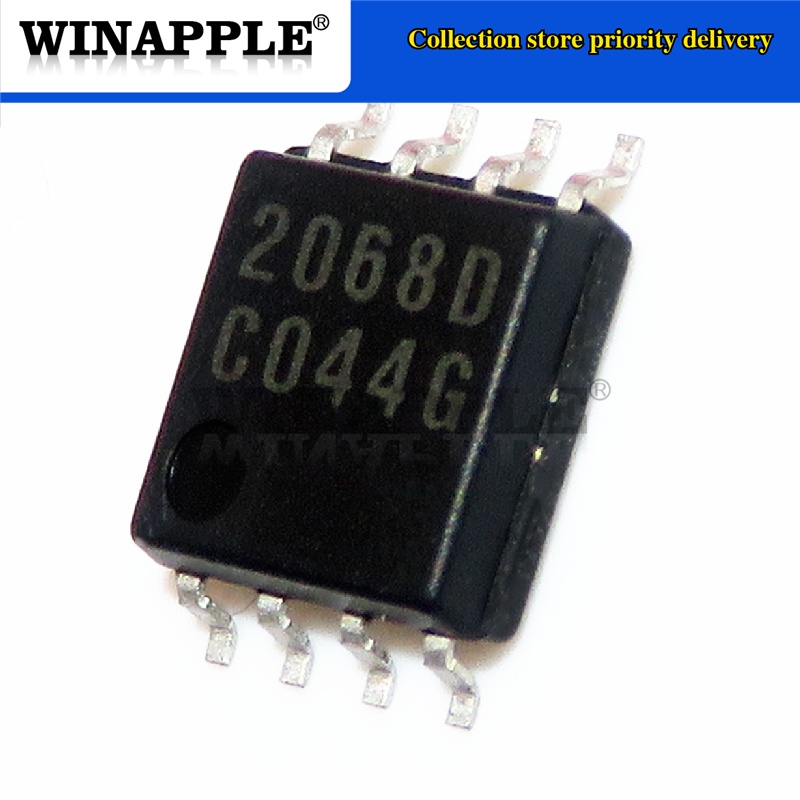 10 PCS NJM2068M SOP8 JRC2068 NJM2068 Amplificador Operacional op amp ...