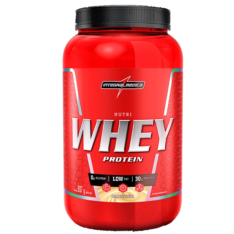 Nutri whey (Pote) - 900G - INTEGRAL MÉDICA | Shopee Brasil