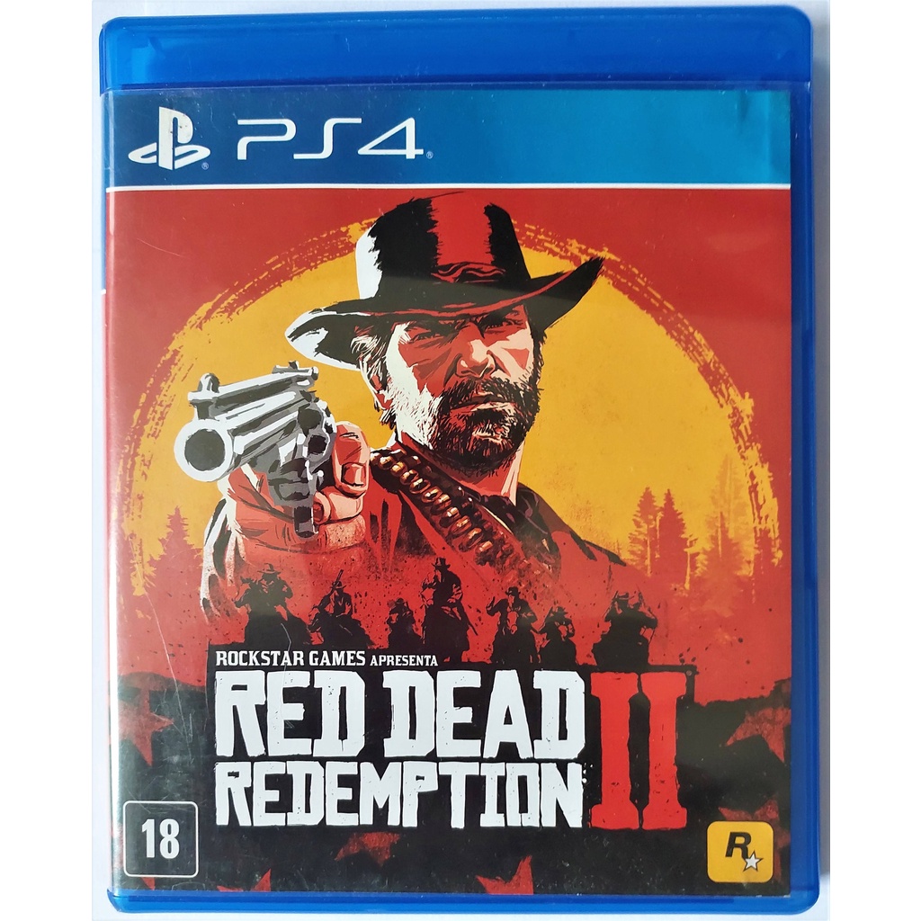 JOGO RED DEAD REDEMPTION 2 ORIGINAL PS4 MIDIA FISICA CD. | Shopee Brasil