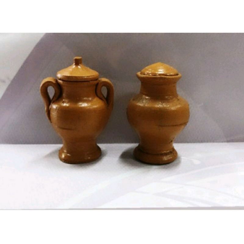 Quartinha De Barro Kit 2 Peças Peça Erê Umbanda E Candomblé