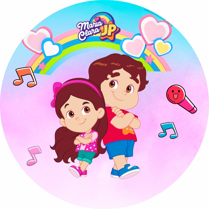 Painel Redondo Maria Clara e JP | Shopee Brasil