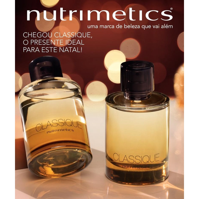 Perfume Nutrimetics Classique Deo-Colônia Masculina 100ml - PARA O ...