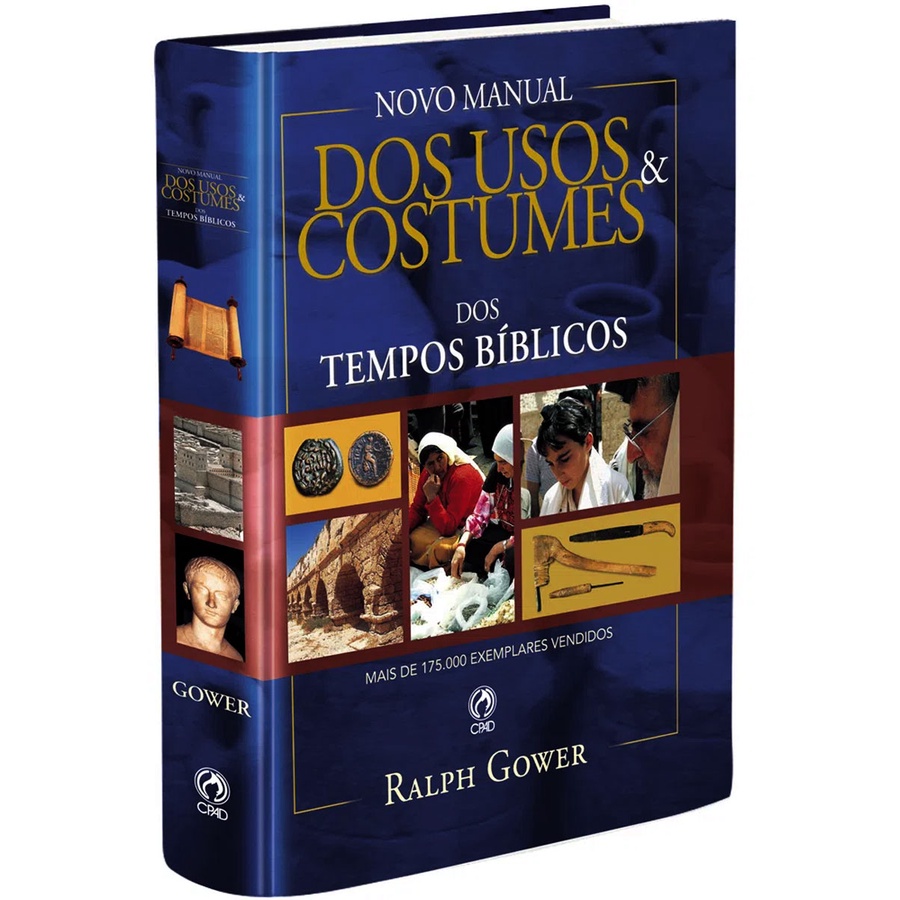 Novo Manual Dos Usos E Costumes Dos Tempos Bíblicos - Editora CPAD | Shopee Brasil