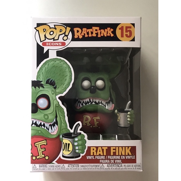 Funko Pop! Rat Fink: Rat Fink (Exclusivo) #15 - Funko | Shopee Brasil
