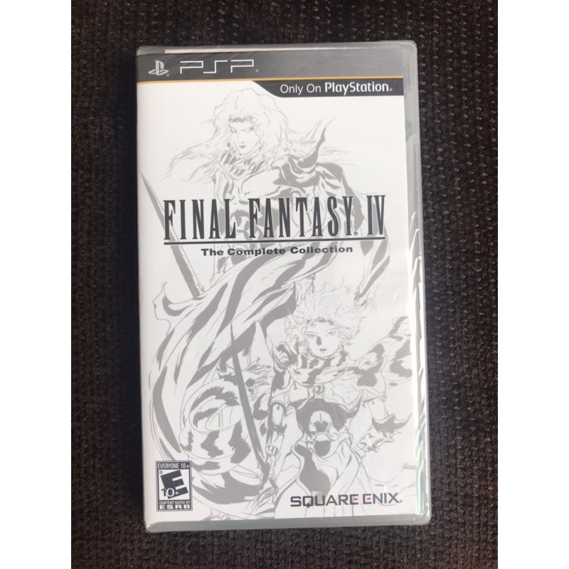 Final Fantasy IV Complete Collection Playstation PSP Lacrado | Shopee ...