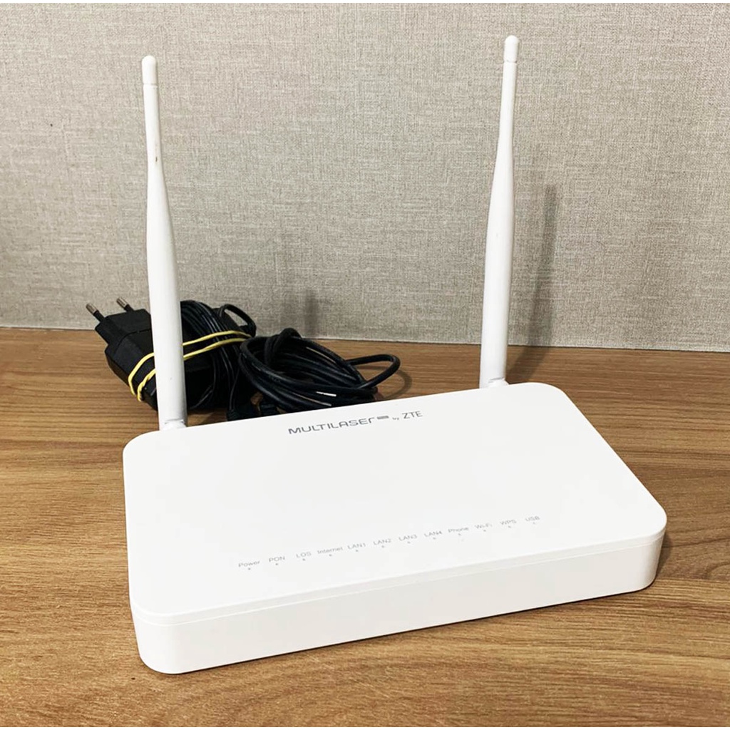 modem router multilaser zte onu gpon wifi f670l | Shopee Brasil