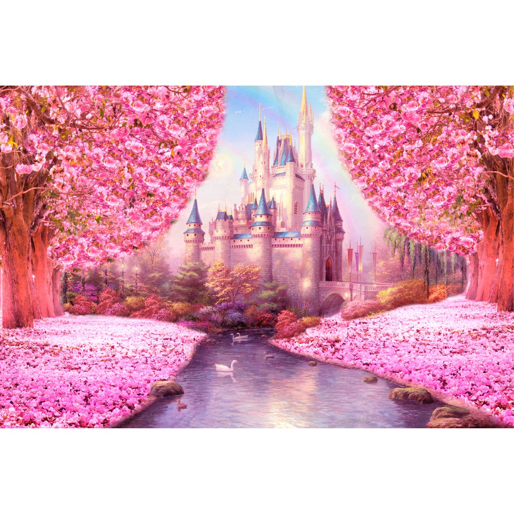 Painel De Aniversário Castelo Tecido Sublimado 3,00x1,80 | Shopee Brasil