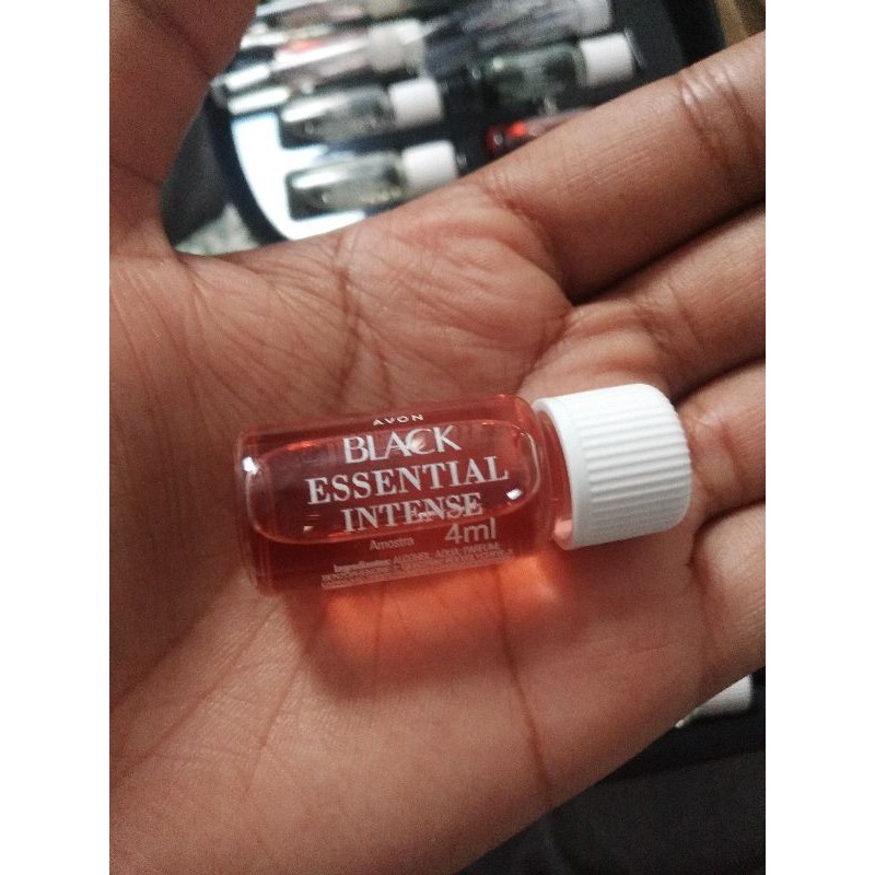 Perfume Black Essential Intense 4ml - AVON | Shopee Brasil
