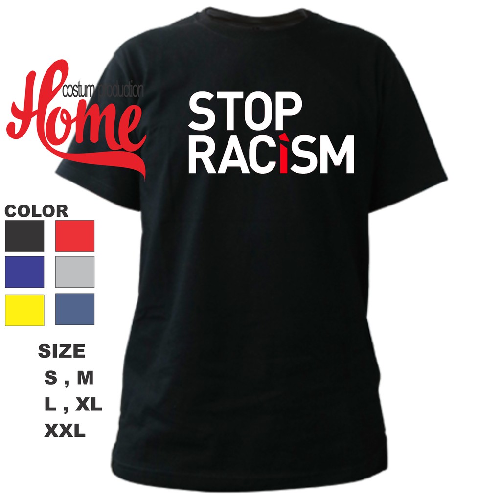 Camiseta stop Racismo | Shopee Brasil