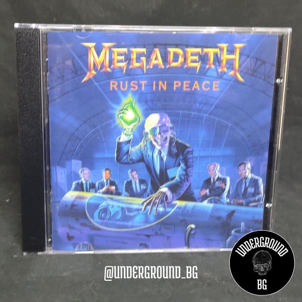 CD Megadeth - Rust in peace | Shopee Brasil
