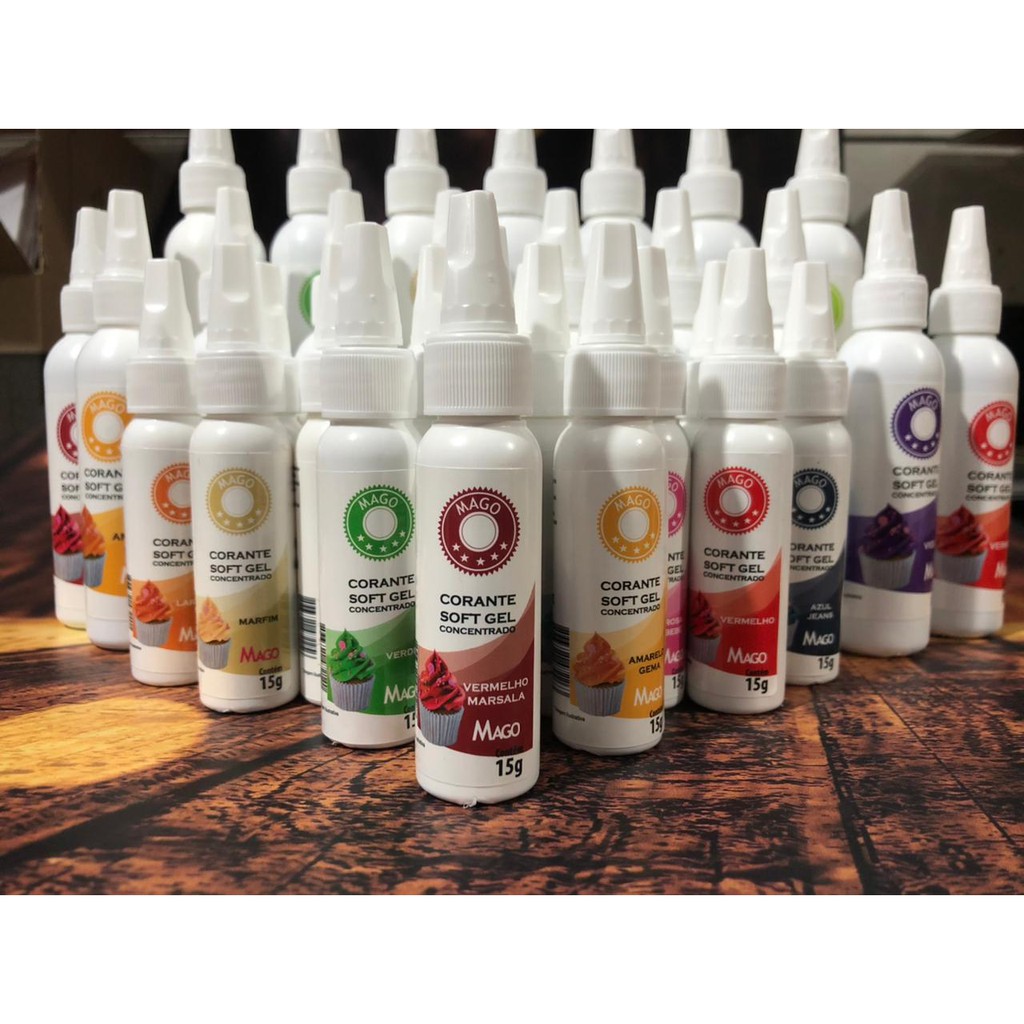 Corante SOFTGEL MAGO 15 GRAMAS // - Escorrega o Preço