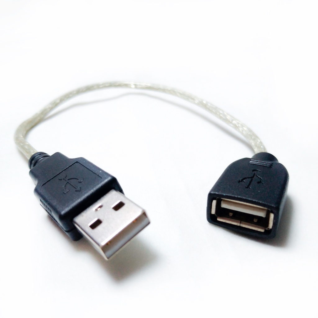 Cabo Extensor USB Macho X Fêmea 2.0m - 26,5CM | Shopee Brasil
