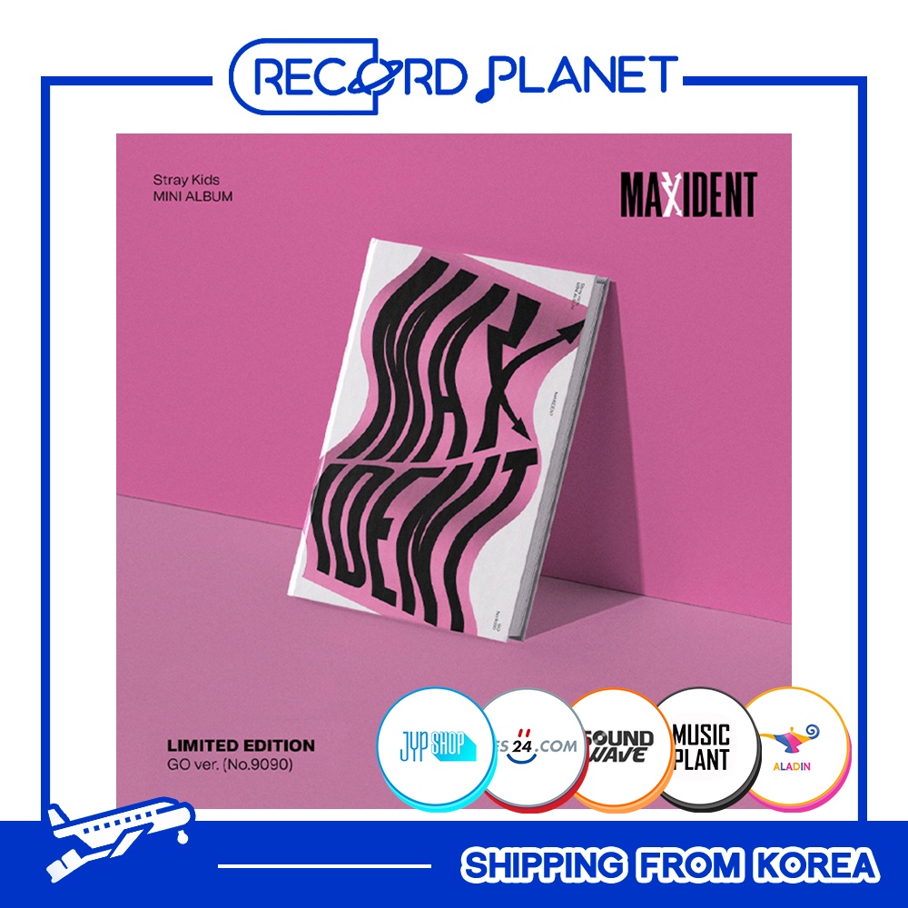 STRAY KIDS - MAXIDENT Limited Edition The 7th Mini Album | Shopee Brasil