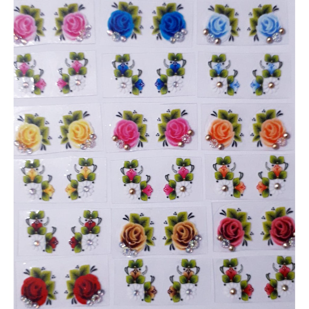 35 pares de Adesivos (Qualidade e durabilidade) | Shopee Brasil