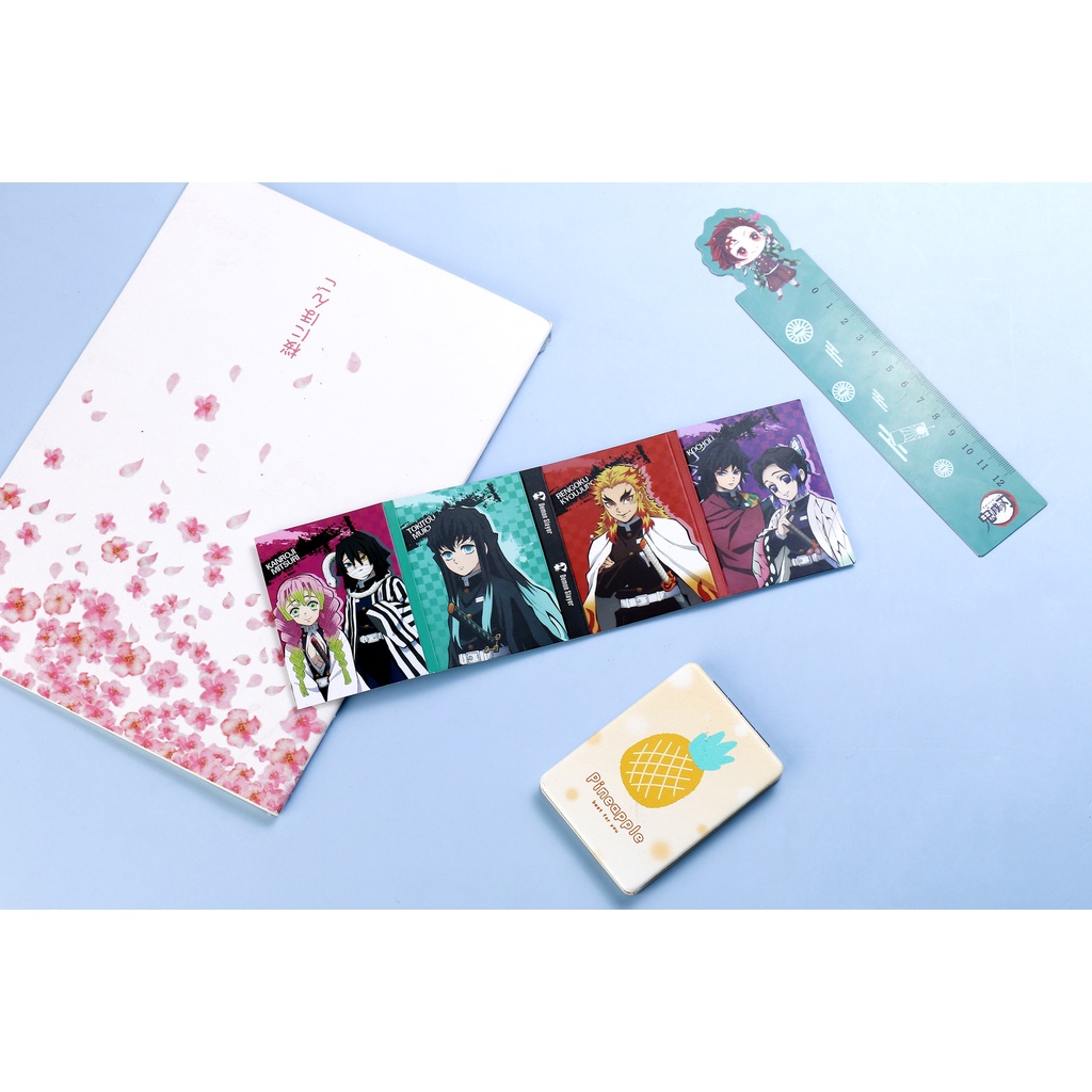 Kit com 4 Blocos de Anotações Anime Sticky Notes Memo Pad - Demon ...