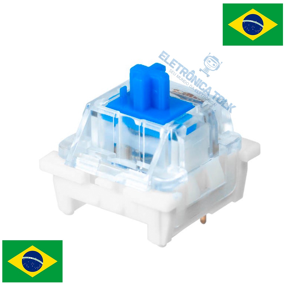 Switch Outemu Blue Para Teclaodo Mecânico | Shopee Brasil