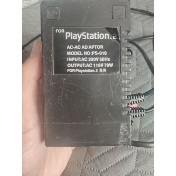 transformador 220/110v próprio para Playstation 2 - PS2 fat | Shopee Brasil