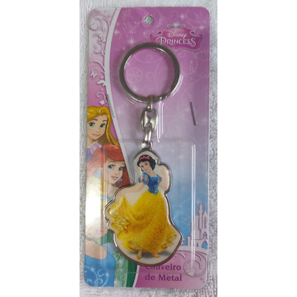 Chaveiro De Metal Disney Princess | Shopee Brasil