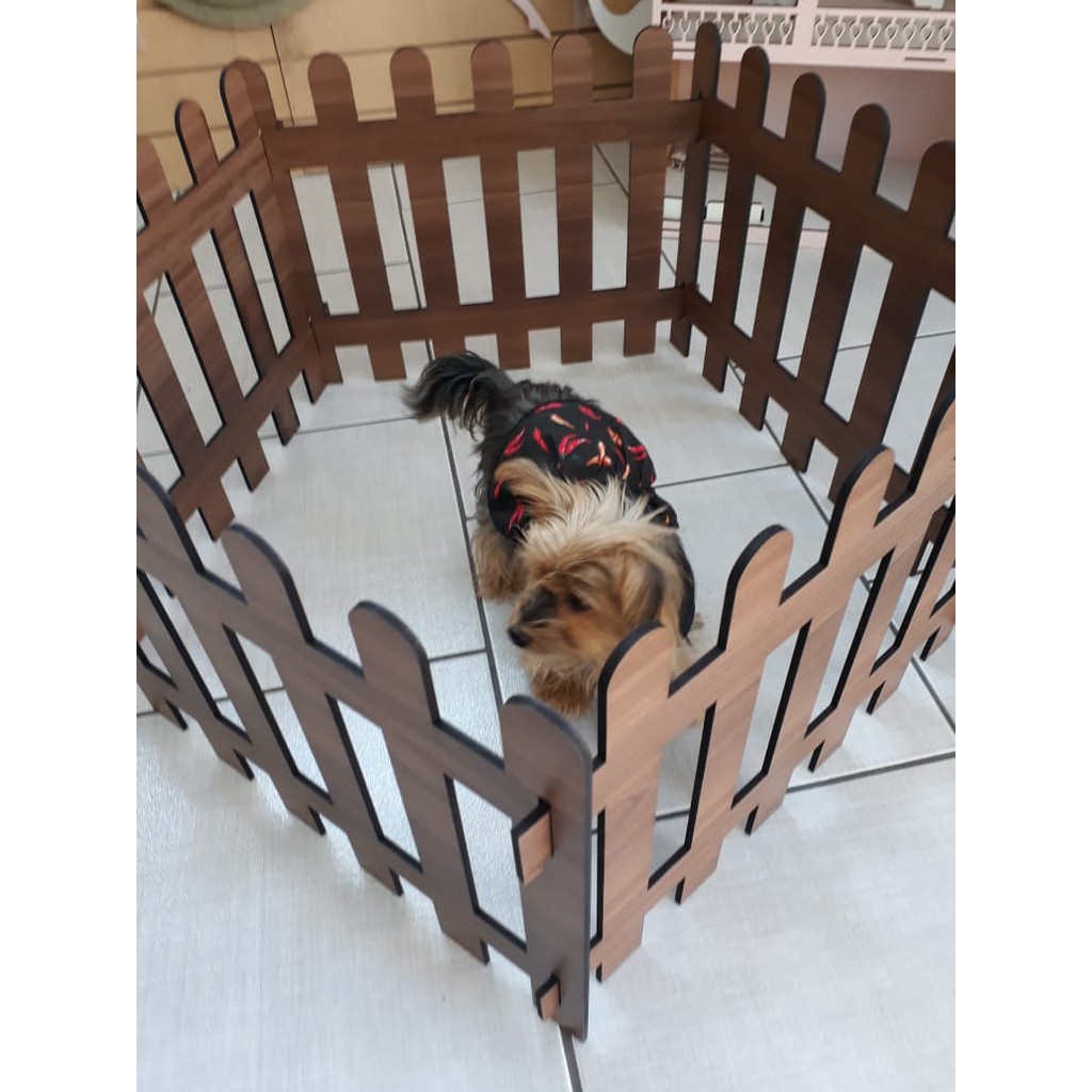 Cercado PET MDF, cerca losango em MDF laminado de 6 mm SEM portao ...