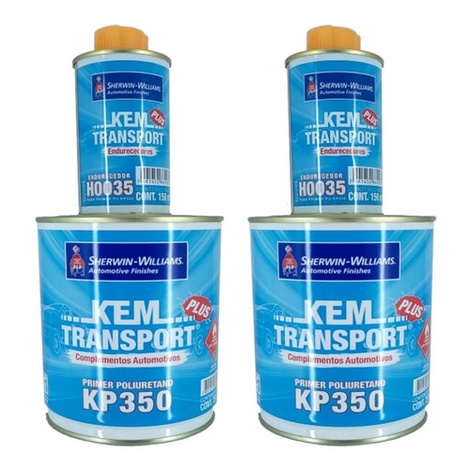 Kit Com 2 Primer Pu Poliuretano Kp-350 Automotivo Sherwin Williams ...
