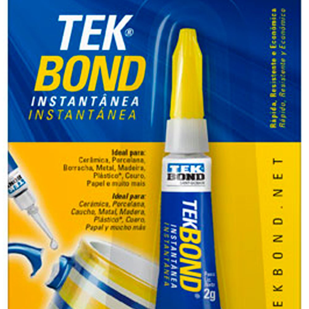 COLA INSTANTÂNEA / TEK BOND / 2g | Shopee Brasil