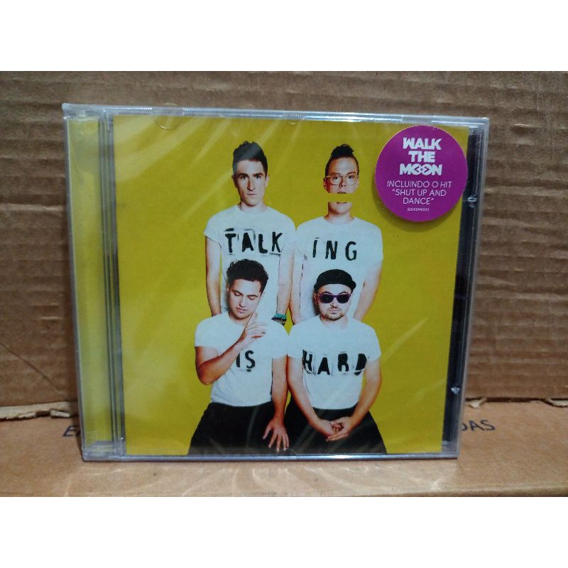 CD WALK THE MOON- TALKING IS HARD (ORIGINAL-LACRADO) | Shopee Brasil
