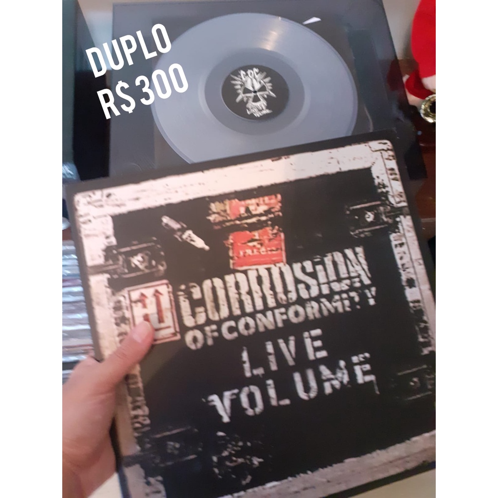 LP Vinil Duplo Corrosion of Conformity (Live Volume) | Shopee Brasil