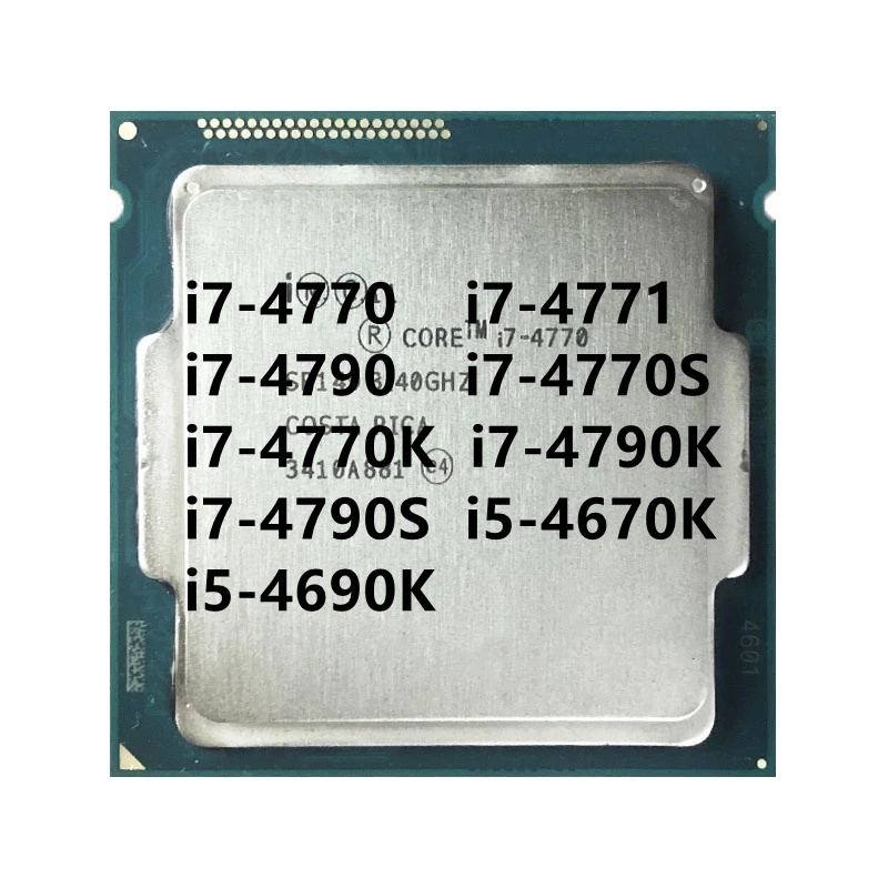 i7-4770 i7-4771 i7-4790 4770S 4770K 4790K 4790S i5-4670K 4690K Quad ...