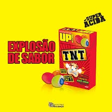 Bala Tnt Super Ácida Cx - Up - Retrô | Shopee Brasil