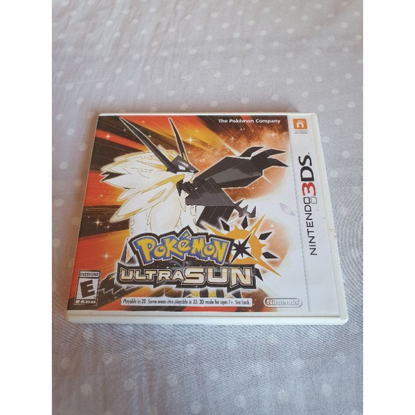 Pokémon Ultra Sun Nintendo 3ds Original | Shopee Brasil
