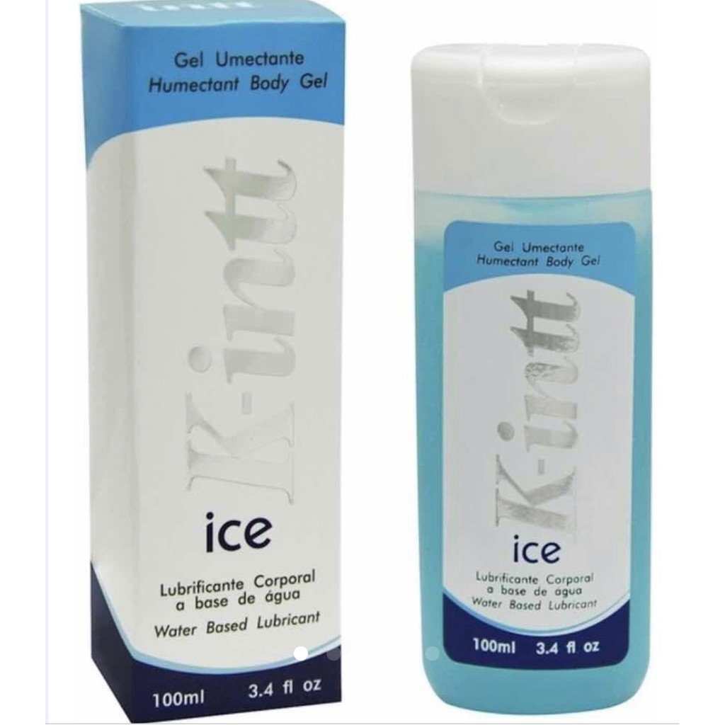 Gel Lubrificante K-intt ice Íntimo Neutro Unissex Ice Esfria | Shopee ...