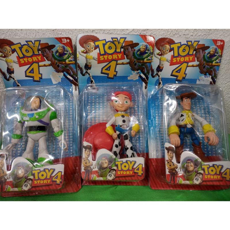 Toy Story Woody Jessie Buzz Lightyear Brinquedo Infantil Colecionáveis 5550