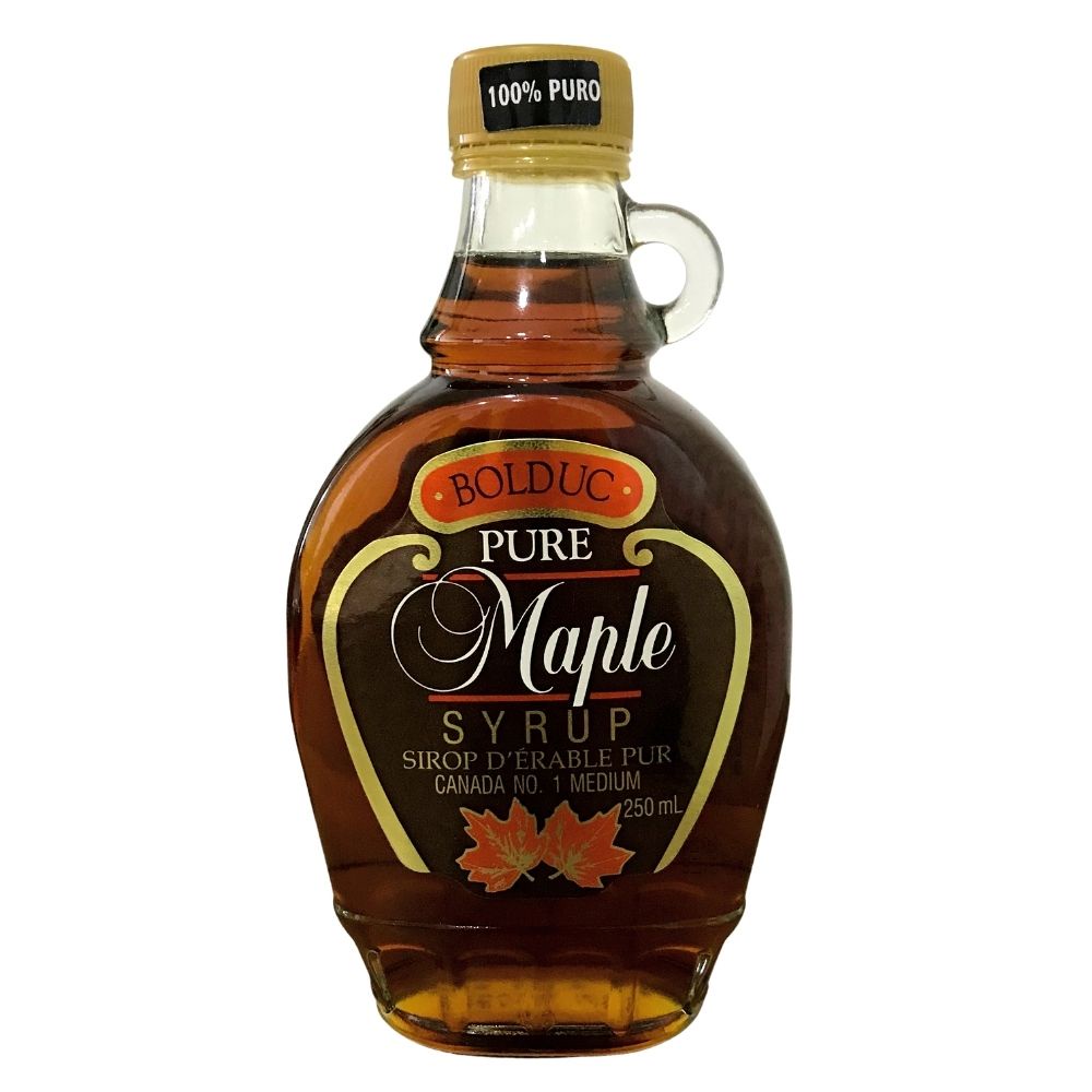 Calda para Panqueca Maple Syrup Xarope de Bordo Puro Canada Bolduc ...
